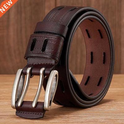 Hgh Qualty Genune Leather Belts for Men Brand Strap Male