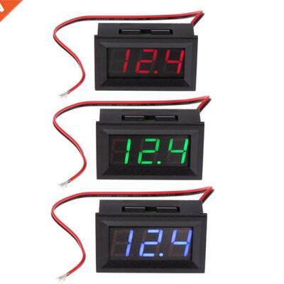 Voltmeter ammeter 0.56 inches LED DC 4.50v-30.0v household v