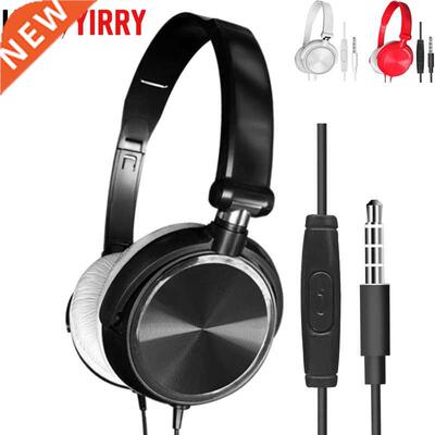 HiFi Wired Headphones for Iphone Sony Headsets with Microph