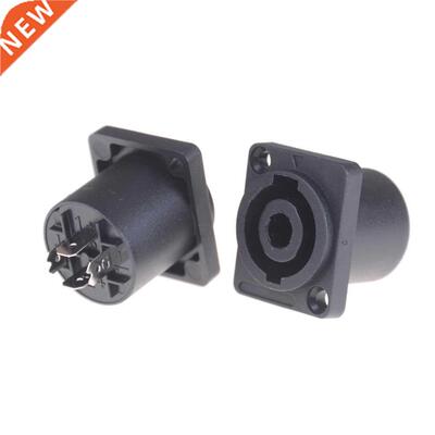 2Pcs 4 Pole Female Jack Compatible Audio Cable Connector So