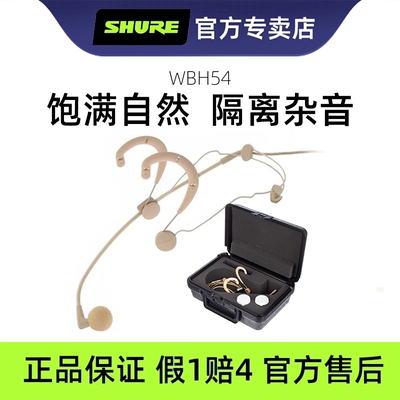 舒尔一拖一无线肤色耳挂麦克风