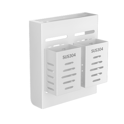 不锈钢厨房刀架筷子筒一体收纳架