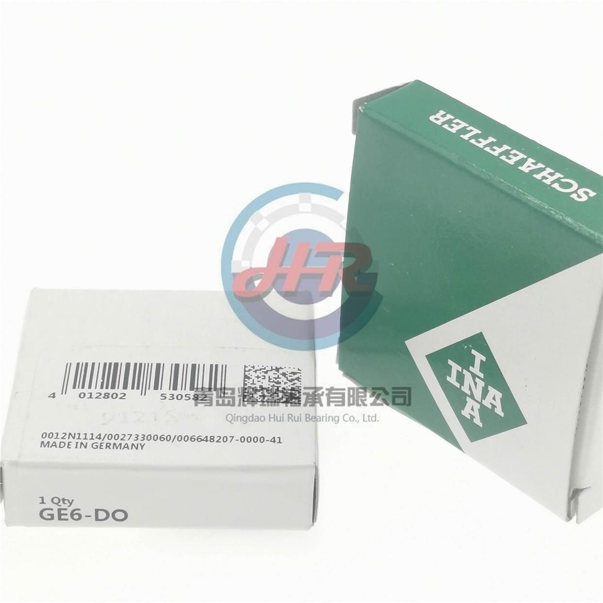INA关节轴承 GE6-DO = GE6E 6mm X 14mm X 6mm