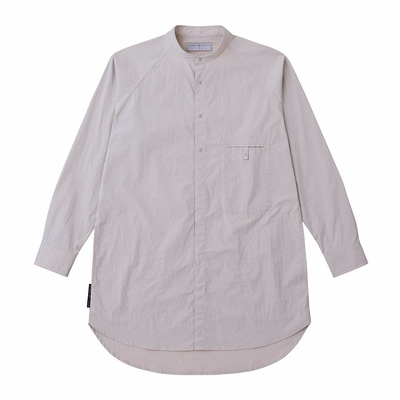 包税包邮 江户久得AXESQUIN ELEMENTS 中性长款衬衫户外休闲 代购