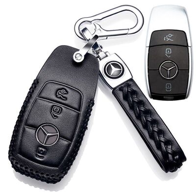 专用奔驰GLS400钥匙套真皮扣
