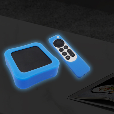 适用于2022apple TV7代遥控器智能电视机顶盒保护套夜光套装