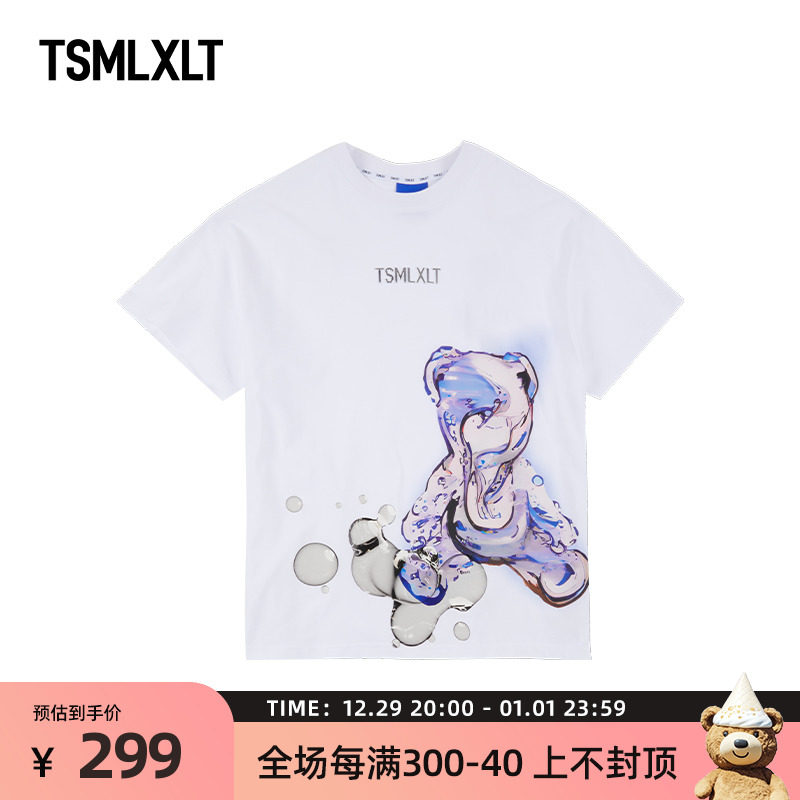 TSMLXLT TT Bear系列短袖T恤时尚潮流百搭男女同款_虎窝淘