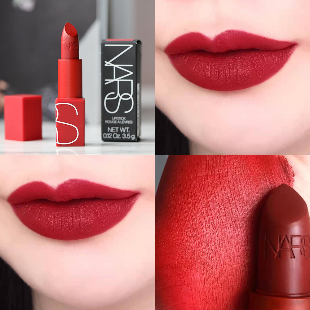 NARS纳斯魔方口红#RED LIZARD红蜥蜴显白滋润持久显色3.5g正装_虎窝淘