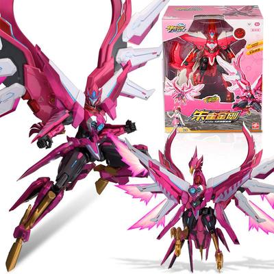 神兽金刚6之地球之盾剑甲青龙机甲超变星甲王套装男孩5拼装玩具