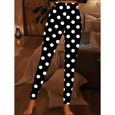 H 57204 Ethnic milk silk yoga pants 民族风牛奶丝瑜伽裤