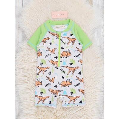 T 25060 Floral Print Toddler Swimsuit 花朵连体泳衣