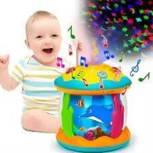 Toys 1-3 Years Babies Ocean Light Rotary Projector跨境