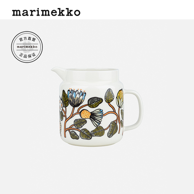 【限时臻享】Marimekko玛莉美歌新款TIARA印花茶壶1250ml家用