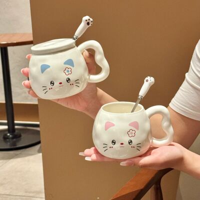 超萌小猫水杯可爱tk猫咪