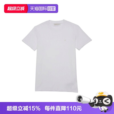 CalvinKlein纯棉圆领短袖T恤