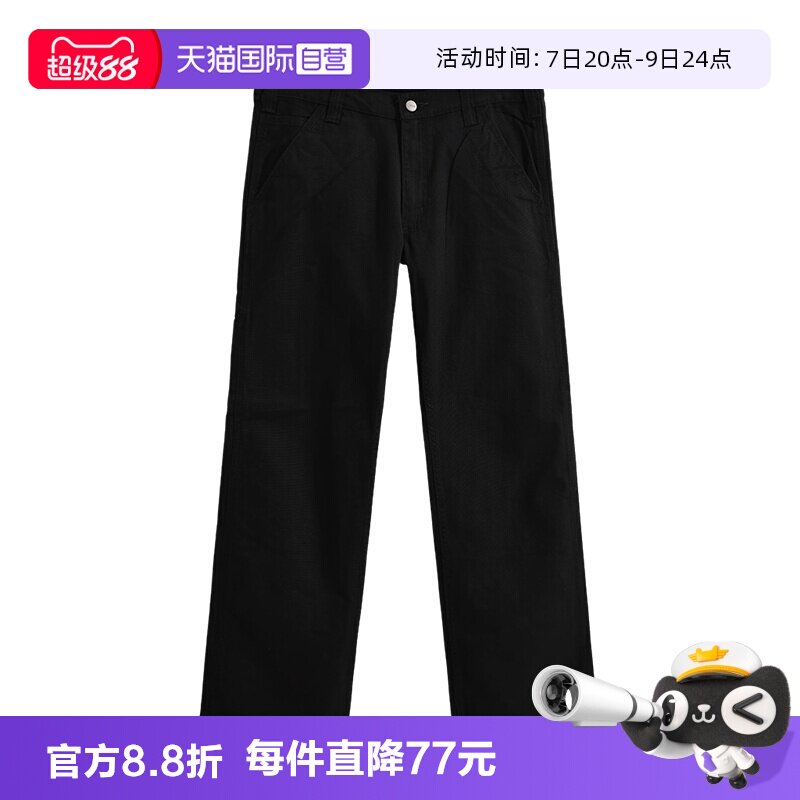 【自营】carhartt卡哈特男士宽松直筒Relaxed Straight工装裤新