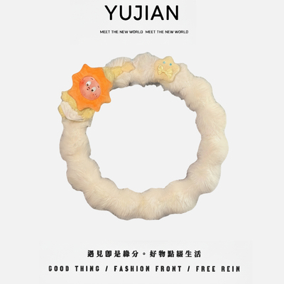 星星人车载方向盘套汽车装饰用品