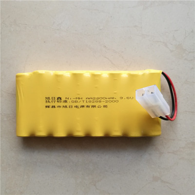 5号玩具遥控车充电电池组镍氢9.6V2300MAH9.6伏M型一排