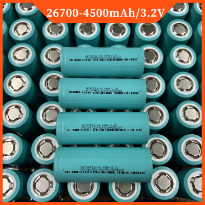 磷酸铁锂 26700锂电池 4500 毫安3.2V 电子产品 太阳能 锂电池
