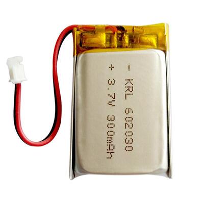 KC认证602030 300mah 锂电池美容仪医疗器械602030聚合物锂电池