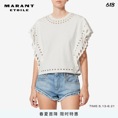 MARANT ETOILE2026春夏新款ODYLE 棉质T恤