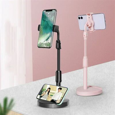 Liftable Mobile Dual Card Slot  Phone Holder Strong Bearing