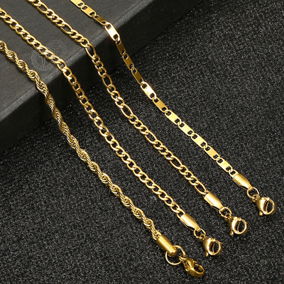 Minimalist Metal Anklets Women Gold Color Stainless Steel