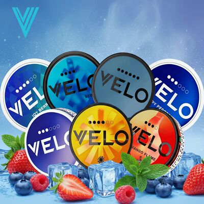 velo欧美版zyn口含fox瑞典Snus口唇袋pablo戒替平替进口风味袋