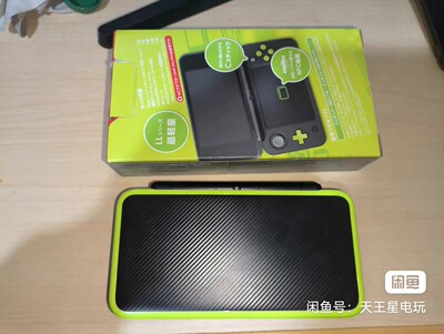 新大2new 2dsll掌上游戏机黑色箱说全对码