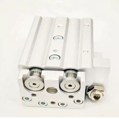 精密导轨双缸滑台气缸MXQ/MXQL8-10AS/20AT/30A/40BS/50BT/75B