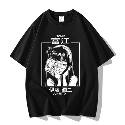 tomiejunjiito富江短袖T恤衣服