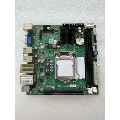 华北工控 MITX-6955 双网口主板支持4代CPU