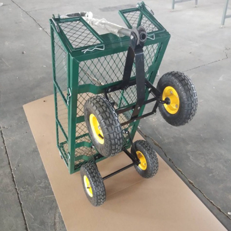 园林工具网车 花卉园艺工具车 花园多功能可折叠清扫车工具车其他