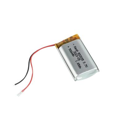 802035聚合物锂电池500mAh3.7V训狗器校讯通美容仪锂电池组电动