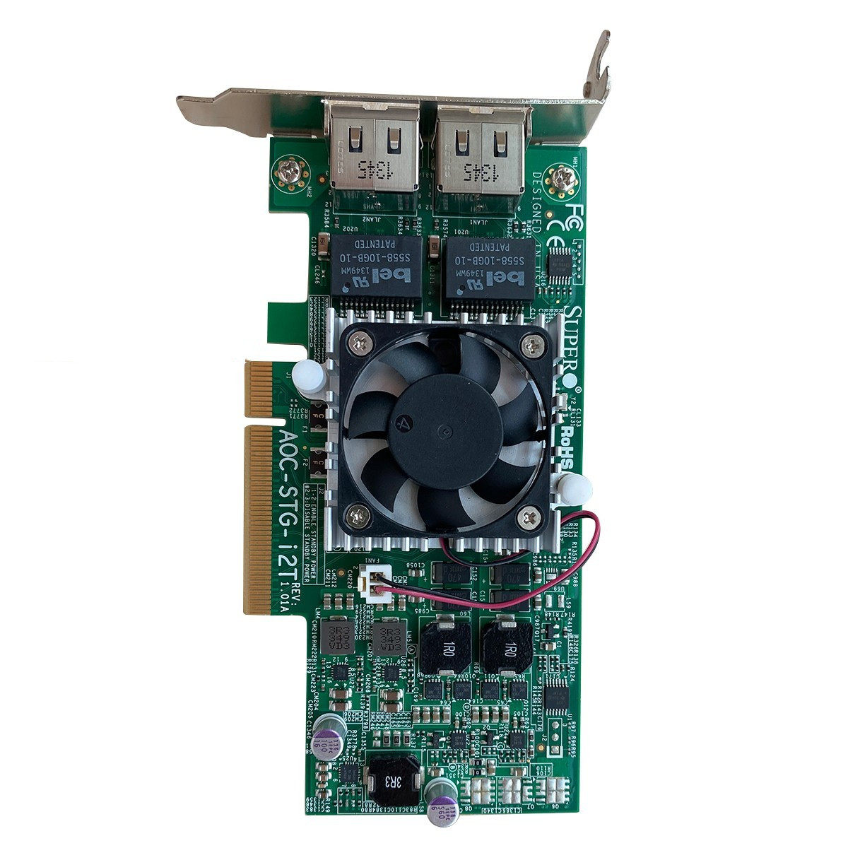 Intel X540-T2超微Supermicro双万兆电口网卡AOC-STG-i2T群晖_虎窝淘