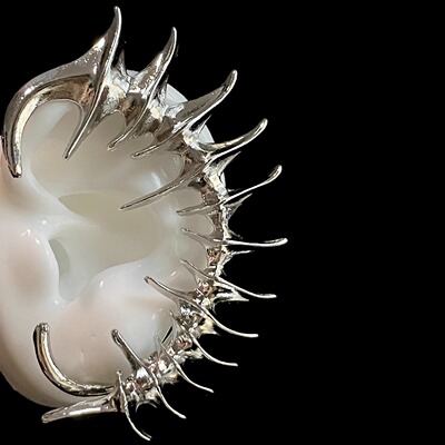 Vintage古着 Silver thorn keel耳挂