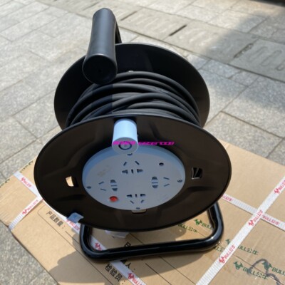 公牛拖线盘转盘移动电源 20米 30米 空盘GN-8030绕线盘 插线板