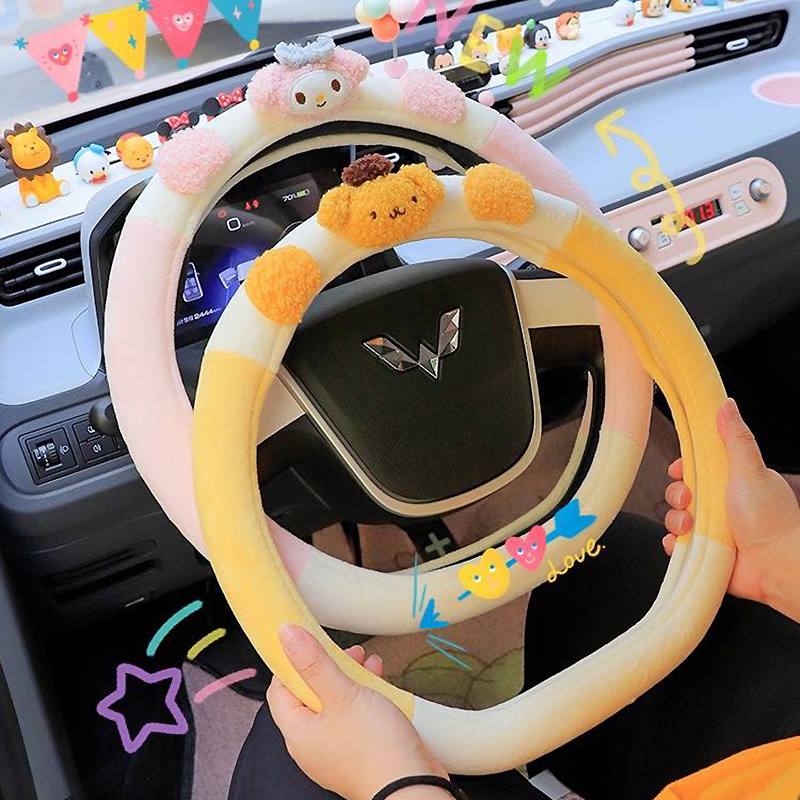 vô lăng fadil Wuling Hongguang mini macaron bọc vô lăng miniev mùa hè ...