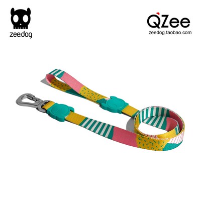 QZee美国Zeedog狗狗牵引绳小中大型犬宠物金毛柯基泰迪法斗遛狗链