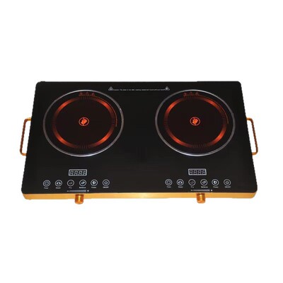 Double head dual stove electric ceramic stove, induction coo