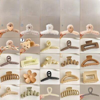 claw clip. Large shark clip women. Hair clips,