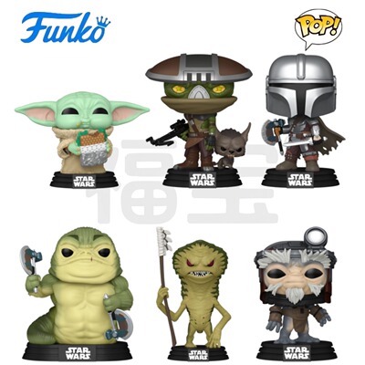 Funko POP 曼达洛人与尤达宝宝The Mandalorian & Grogu周边手办
