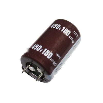 450V180UF硬脚铝电解电容180UF450V 体积25x40