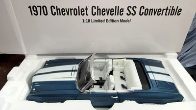ACME 1 18 Chevelle SS Convertible 1970雪佛兰美式肌肉车模型