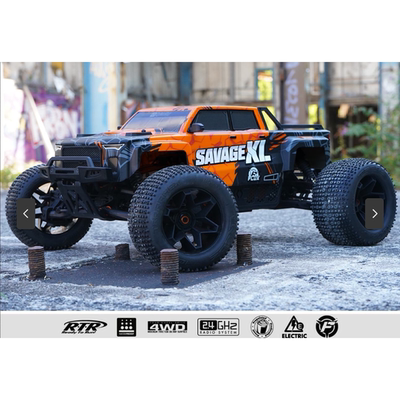 HPI Savage XL FuxW2 GTXL-6 加长大F 1/8无刷大脚车