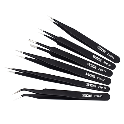 防静电镊子尖头弯头夹持紧密