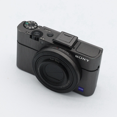 适用索尼相机贴纸黑卡RX100 VI VII M5A V IV RX100II保护贴膜ZV1