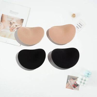 Invisible Heart Padding Magic Bra Insert Pads Push Up Silico