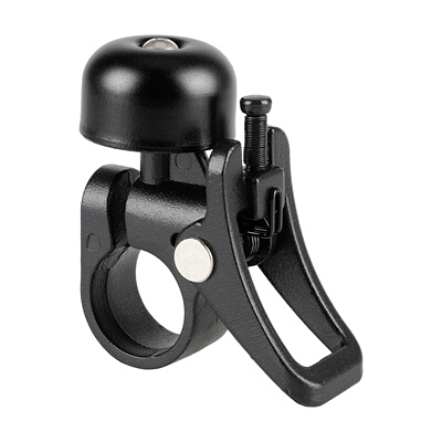 电动滑板车升级款黑色铃铛弹簧响铃ProPro2 1S新款固定折叠铃配件