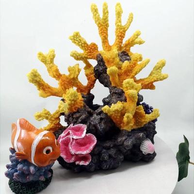 海洋馆鱼缸装饰珊瑚假山造景装饰水族箱海景珊瑚礁摆件仿真珊瑚石